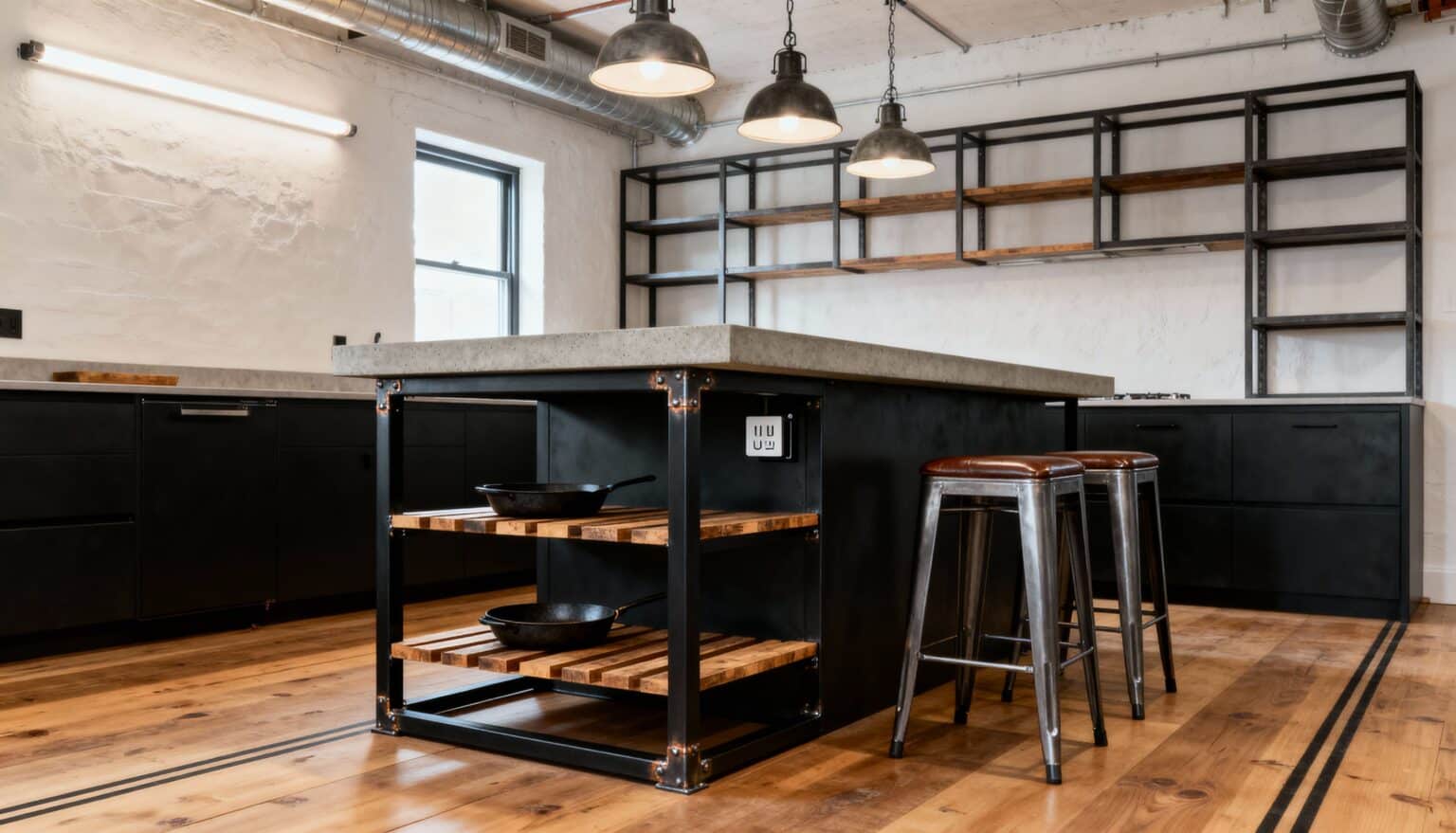 22 Stunning Industrial Kitchen Ideas That Actually Work - The Style ...
