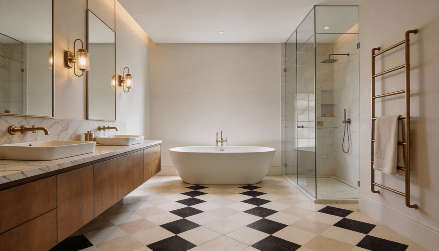 33 Modern Master Bathroom Ideas and Layouts - The Style Saloniste